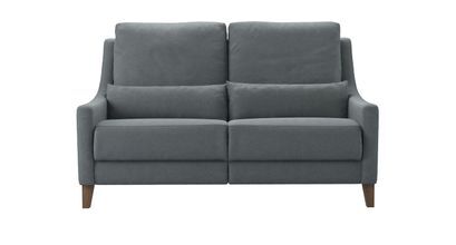 High Back Iggy 2 Seat Recliner Sofa in Burnham Norfolk Cotton - sofa ...