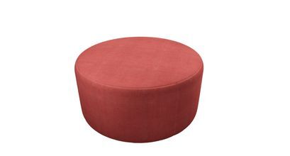 Luna Large Round Footstool in Indian Summer Easy Cotton - sofa.com by ...