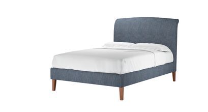 Thea Double Bed in Azure Florence Textured Weave - sofa.com by sofa.com ...