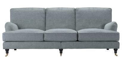 Bluebell 4 Seat Sofa in Cornflower Silky Jacquard Weave - sofa.com by sofa.com | ufurnish.com