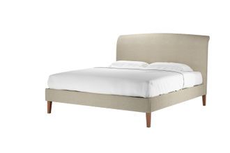 Thea Super King Bed in Pampas Hygge Smart Linen - sofa.com by sofa.com ...