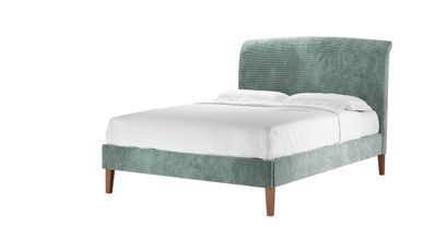 Thea King Bed in Peppermint Bubble Velvet - sofa.com by sofa.com ...