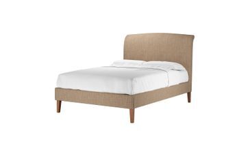 Thea Double Bed in Driftwood Baylee Multi-Tone Viscose Linen - sofa.com ...