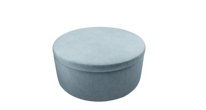 Luna Large Round Storage Footstool in Normandy Brushstroke - sofa.com ...