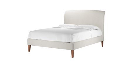 Thea King Bed in Cloud Aquaclean Clever Boucle - sofa.com by sofa.com ...