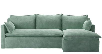 Anders RHF Chaise Sofa in Sea Foam Aquaclean Clever Canvas - sofa.com by sofa.com | ufurnish.com
