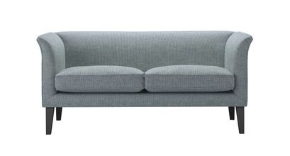 Fingal 2 Seat Sofa in Cornflower Silky Jacquard Weave - sofa.com by sofa.com | ufurnish.com