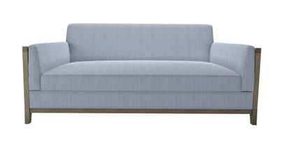 Chester Two And A Half Seat Sofa in Uniform House Herringbone Weave ...