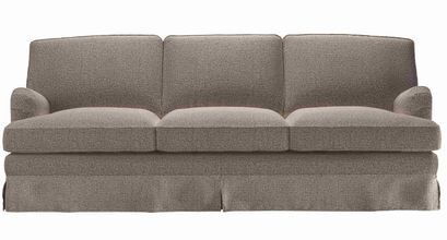 Bluebell Skirted Cover 4 Seat Sofa in Truffle Cross Weave - sofa.com by ...
