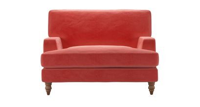 Isla Loveseat in Dusty Rose Cotton Matt Velvet - sofa.com by sofa.com ...