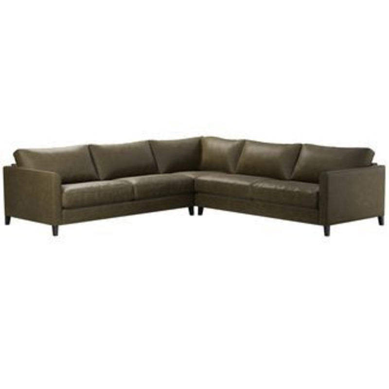 Izzy Large Corner Sofa in Dark Moss Antique Leather - sofa.com by sofa ...