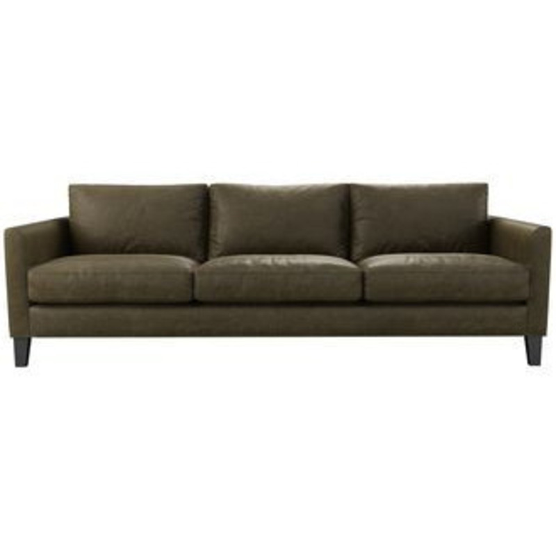 Izzy 4 Seat Sofa in Dark Moss Antique Leather - sofa.com by sofa.com ...