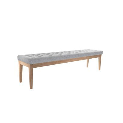 Buttons Bench in Arctic Wolf Quartz - sofa.com by sofa.com | ufurnish.com