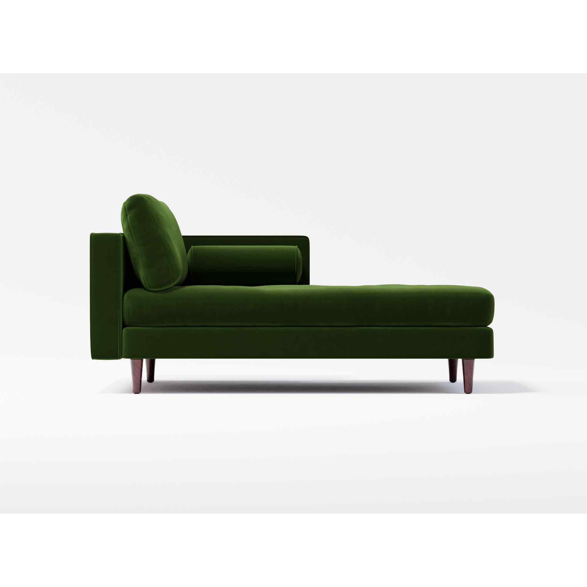 Jacob Single Seater Armchair Grass Green Velvet by Splendour Sofas ...