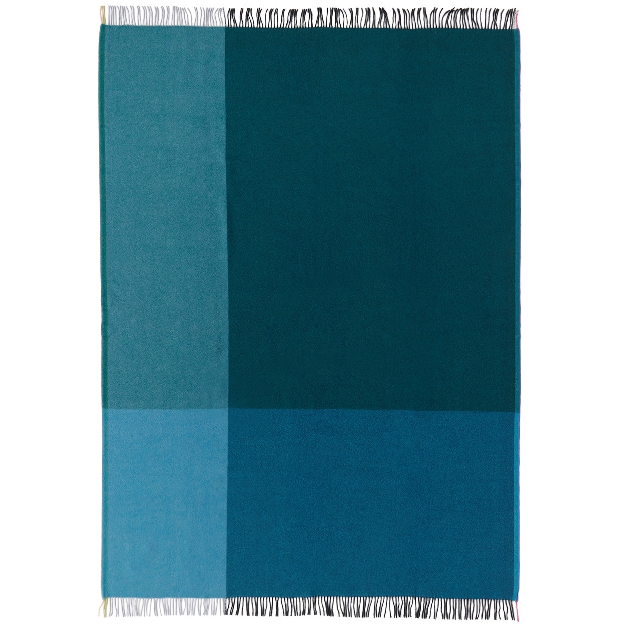 Vitra Blue Colour Block Blankets by SSENSE | ufurnish.com