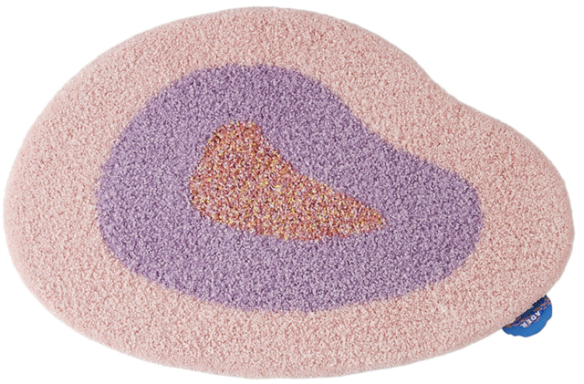 ADER error Pink & Purple Graphic Rug by SSENSE | ufurnish.com