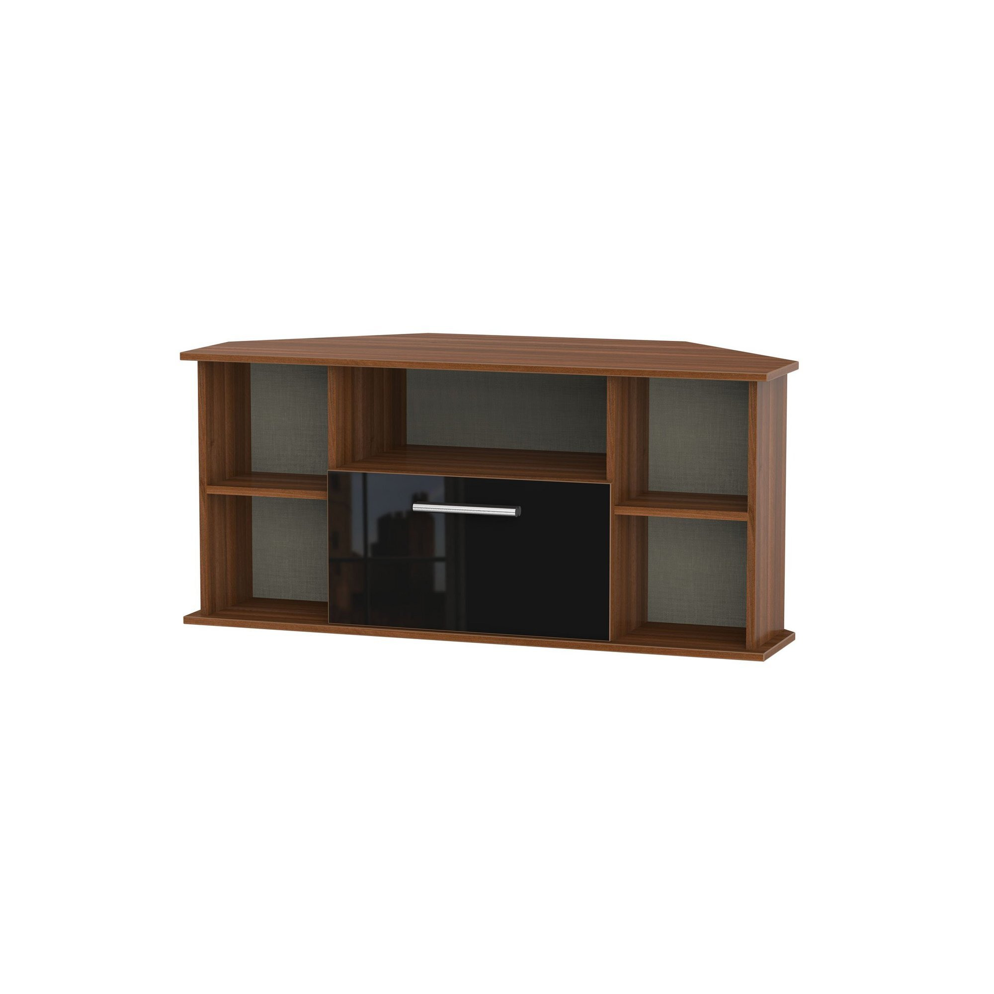 Harmony Ready Assembled Corner TV Unit by Studio | ufurnish.com