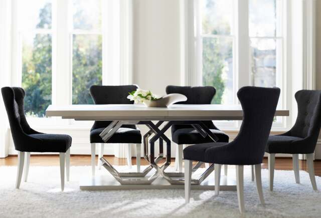 Silhouette Dining Table by Sweetpea & Willow | ufurnish.com