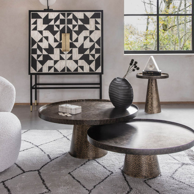 Raize Coffee Table - Set of 2 by Sweetpea & Willow | ufurnish.com