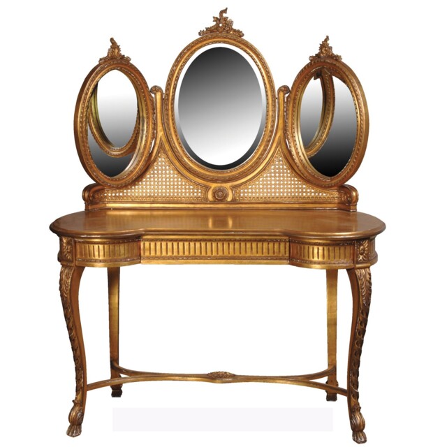 Royal Gold Dressing Table by Sweetpea & Willow | uFurnish.com