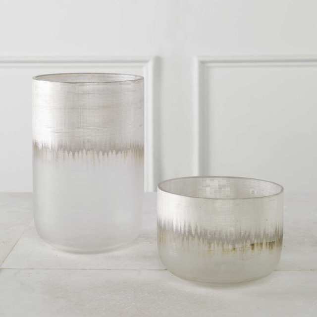 Frost Vases - Set of 2 by Sweetpea & Willow | ufurnish.com