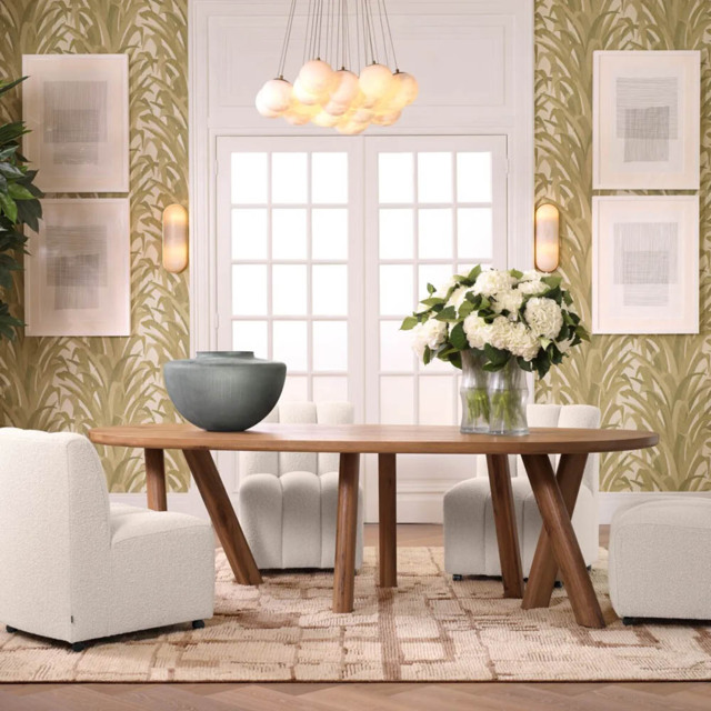 Bayshore Dining Table by Sweetpea & Willow | ufurnish.com