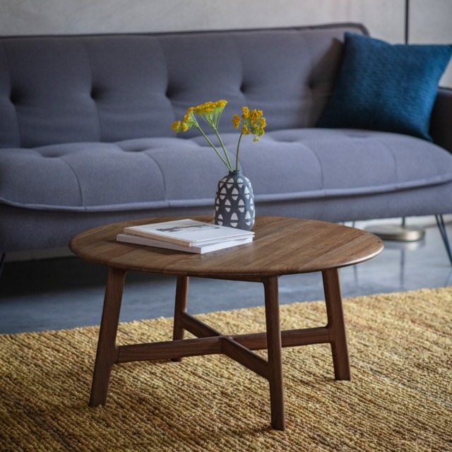 Rose Coffee Table - Walnut by Sweetpea & Willow | ufurnish.com