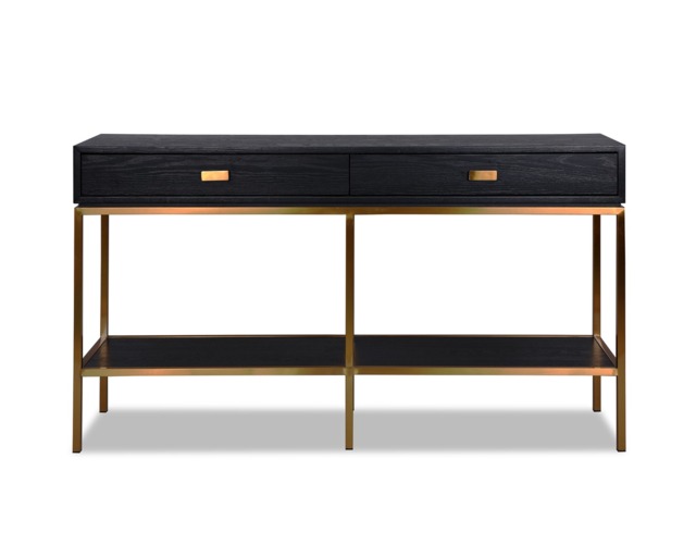 Levi Dressing Table - Black Ash Veneer by Sweetpea & Willow | ufurnish.com