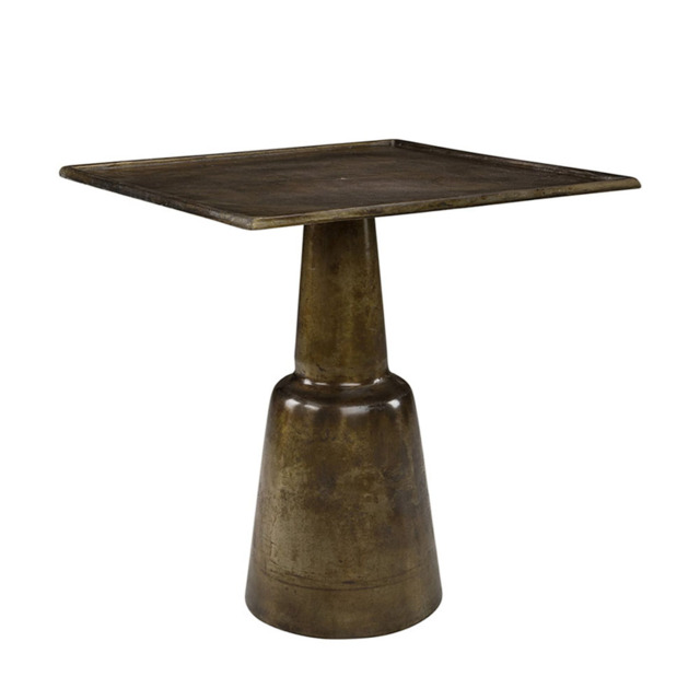 Chloé Side Table - Square - Vintage Brass by Sweetpea & Willow ...