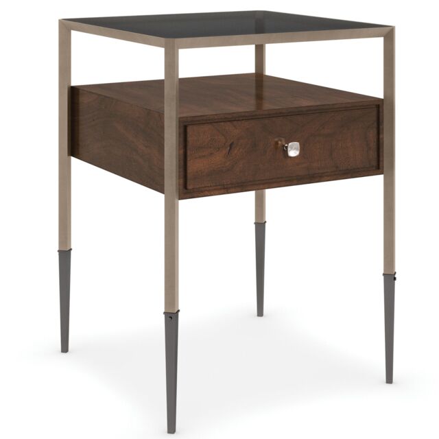 Shadow Box Side Table by Sweetpea & Willow | ufurnish.com