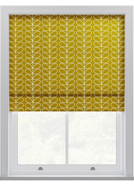 Orla Kiely Linear Stem Seagrass Roman Blinds by Swift Direct Blinds ...