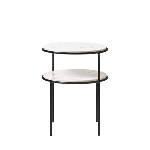 Swoon - Dott - Bedside Table - Contemporary Style - Black - Marble by ...