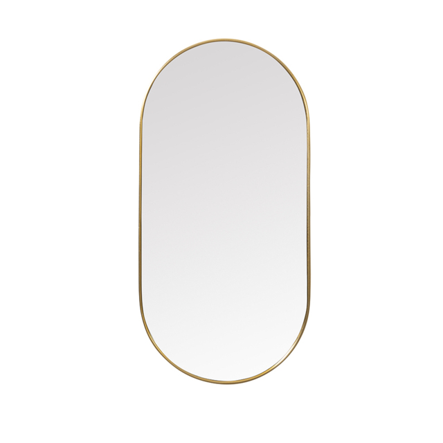 Swoon, Lark, Art Deco Lozenge Mirror, Brass by Swoon | ufurnish.com