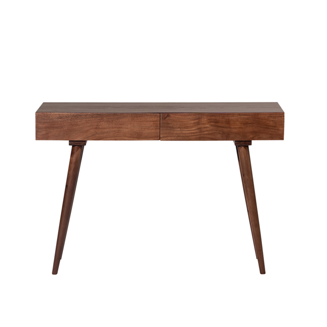 Swoon, Watts, Mid-Century Scandi Console Table, Brown, Acacia, W: 110cm ...