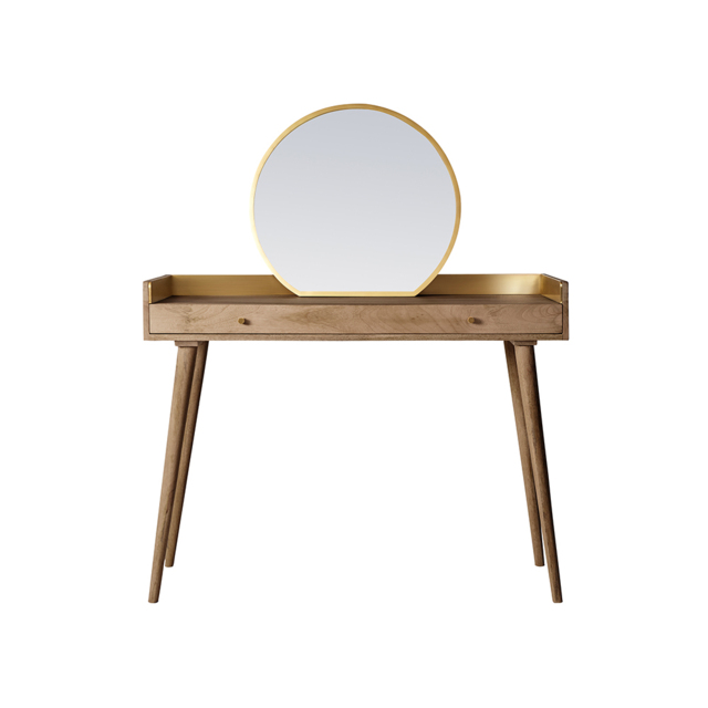 Swoon, Brown, Wood, Fresco Mid-century Style Dressing Table, Mango ...