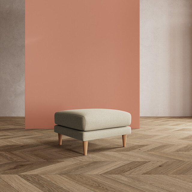 Swoon, Fabric, Turin, Ottoman, Porcelain, Smart Wool, Light Feet ...