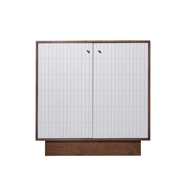 Swoon Kitt, Contemporary Cabinet, Brown, Acacia, 93x93x70cm by Swoon ...