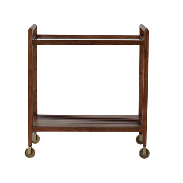 Swoon, Klaus, Mid-Century Scandi Drinks Trolley, Brown, Sale, W: 75cm x ...