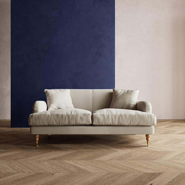 Swoon, Fabric, Chorley, Two-seater Sofa, Alkali, Light Feet by Swoon ...