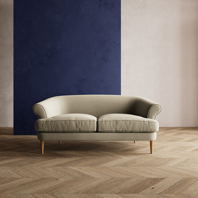 Swoon, Fabric, Rennes, Two-seater Sofa, Porcelain, Smart Wool, Light ...