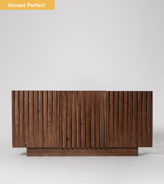 Swoon, Brown, Wood, Dean Scandi Sideboard, Dark Acacia, Almost Perfect ...