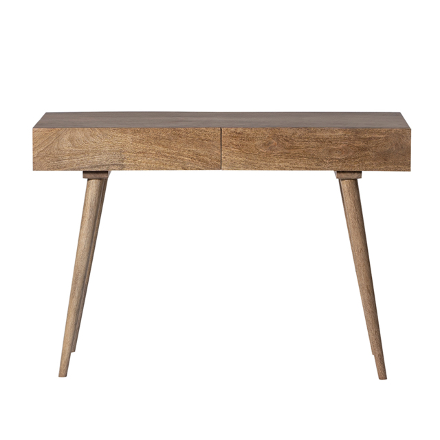 Swoon, Watts, Mid-Century Scandi Console Table, Brown, Mango Wood, W ...