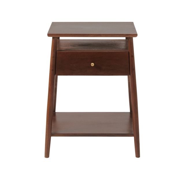 Auburn, Modern Country Style Bedside Table, Brown, Almost Perfect ...