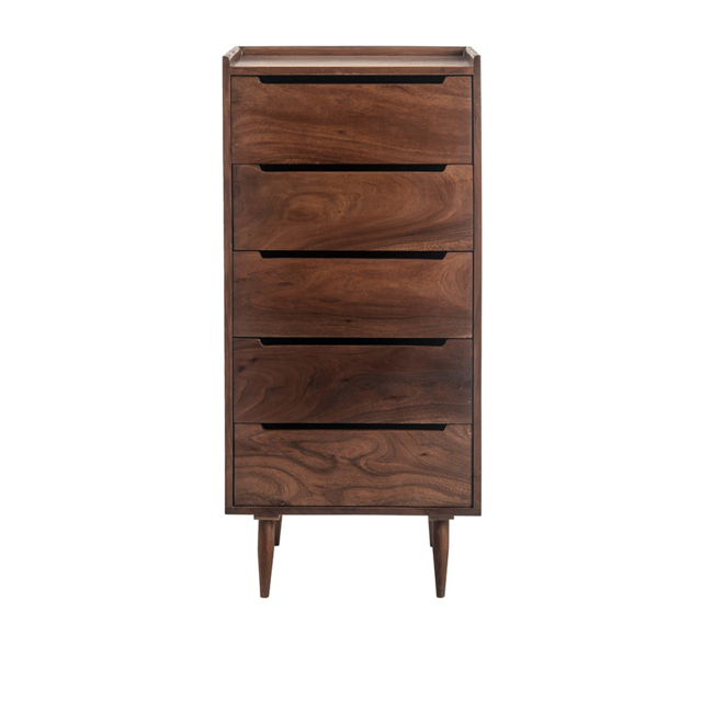Swoon, Southwark, Five-Drawer Tallboy Chest Of Drawers, Scandi Style ...