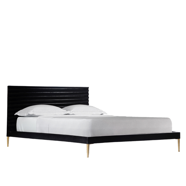 Swoon, Katana, Contemporary King Size Bed Frame, Black, Sale, W: 158cm x H: 110 cm by Swoon ...