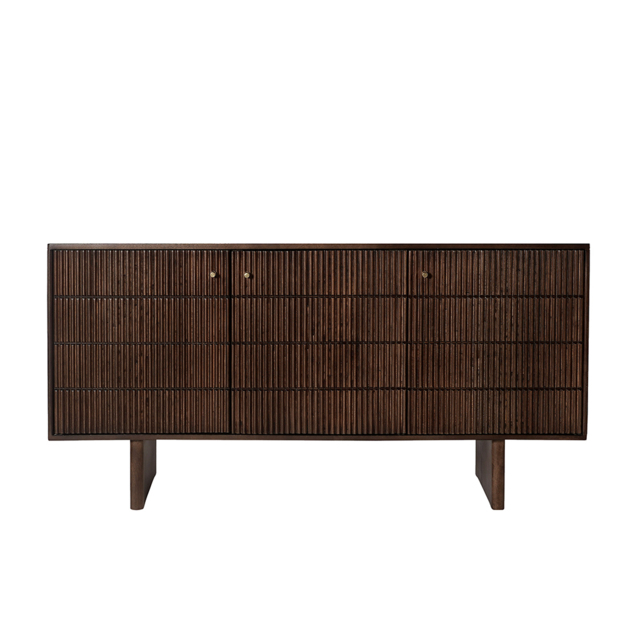Swoon, Wood, Highgate Scandi Sideboard, Tobacco-stained Mango by Swoon ...