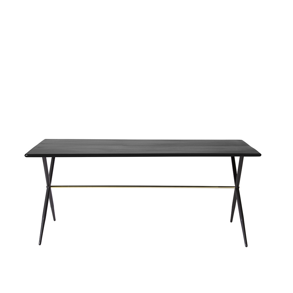 Swoon - Houdini - Industrial Eight-Seater Dining Table - Grey - Mango ...