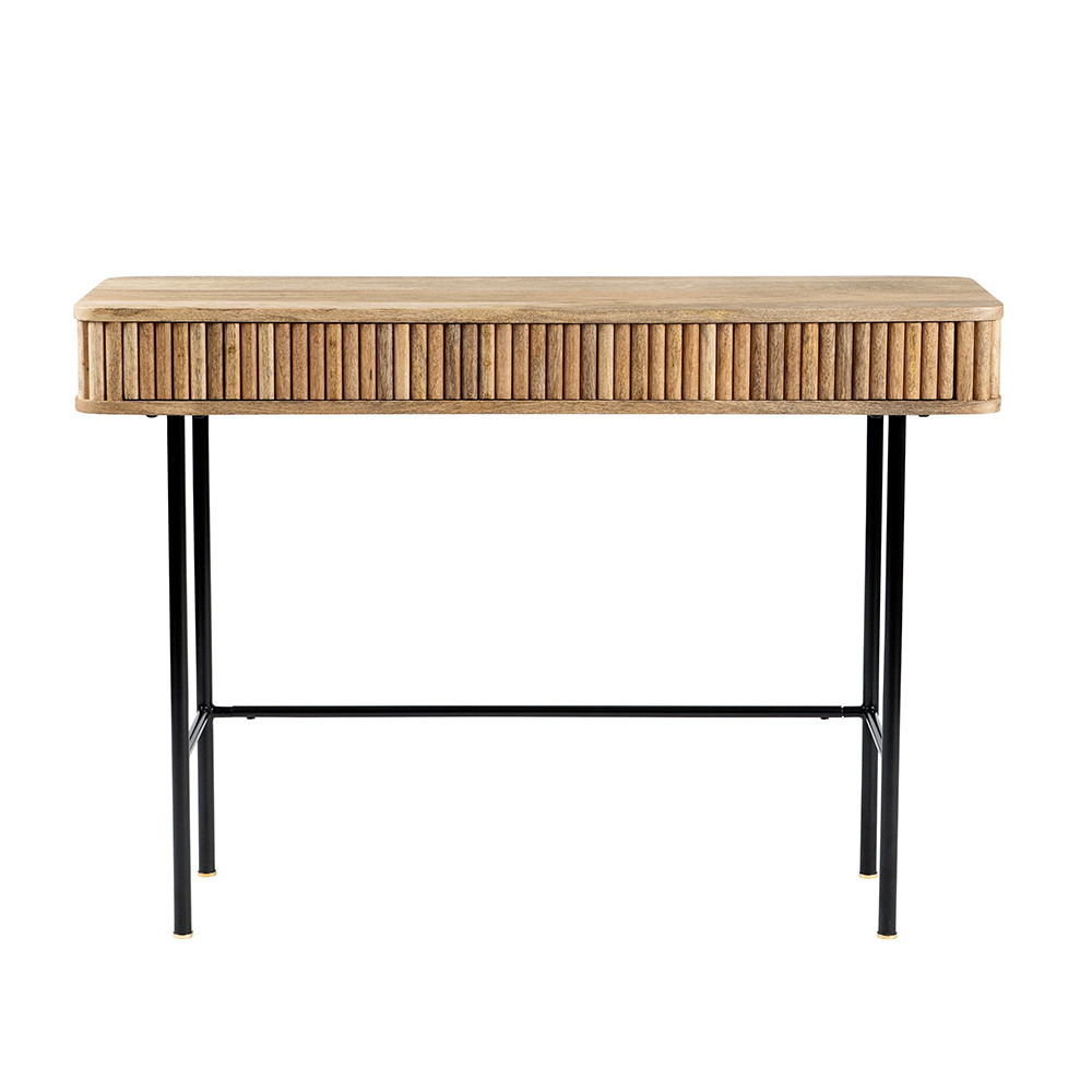 Swoon - Skinner - Scandi Console Table - Brown - Mango Wood by Swoon ...