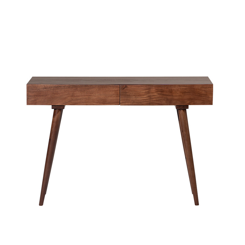 Swoon - Watts - Mid-Century Scandi Console Table - Brown - Acacia by ...