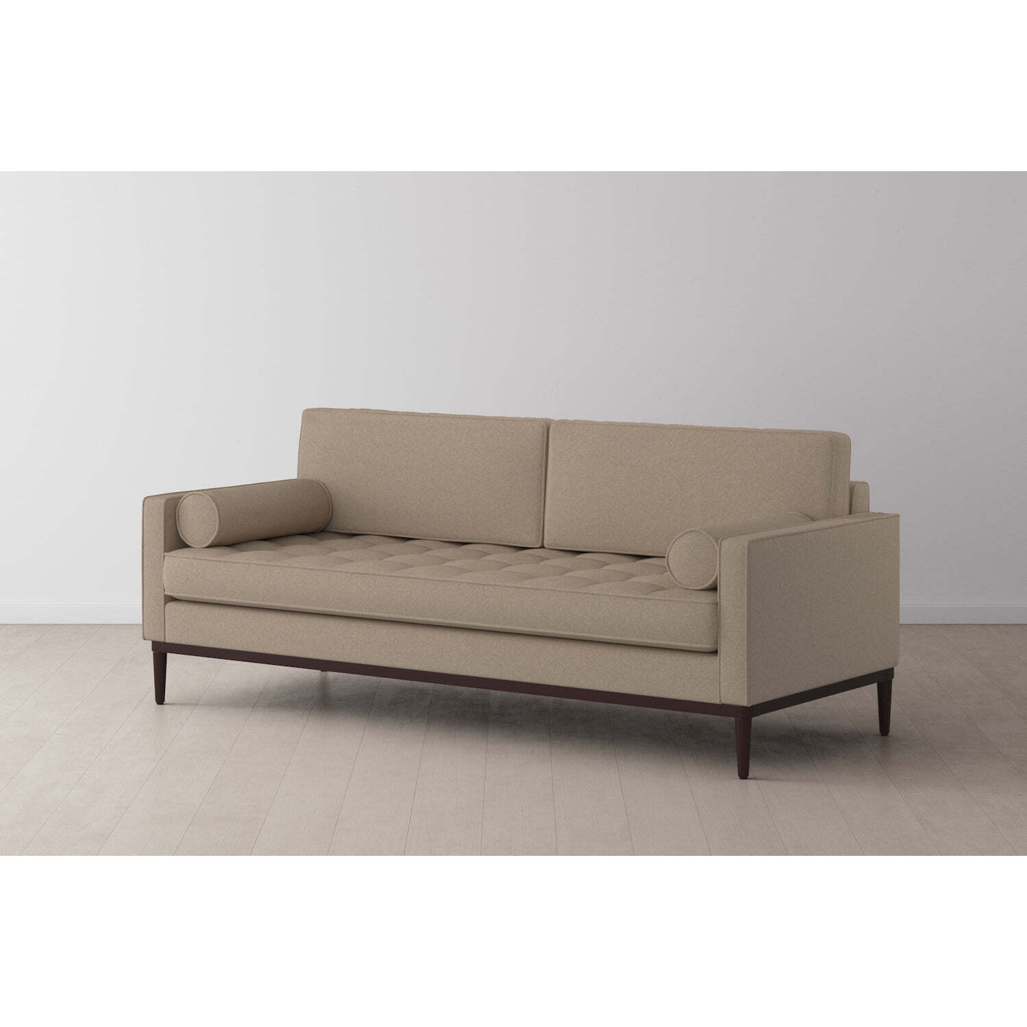 Wool 3 Seater Sofa from Swyft - Ecru - Model 02 - Quick Delivery by ...